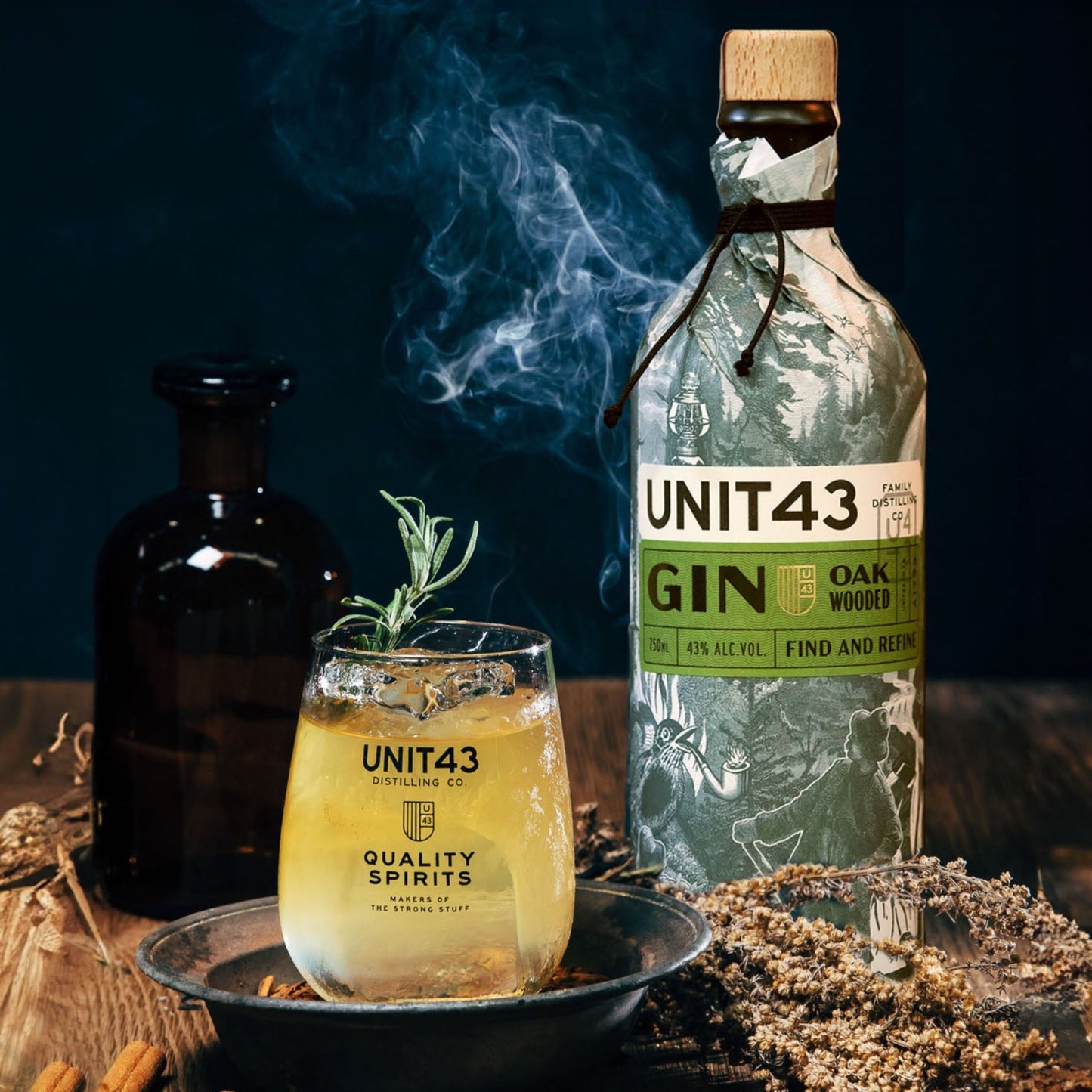 Unit43 Oak Wooded Gin – Unit43 Distilling Co