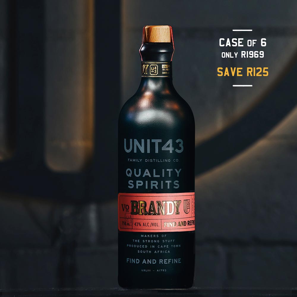 Unit43 Brandy: Case of 6 – Unit43 Distilling Co