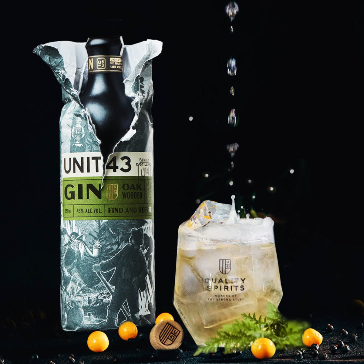 Unit43 Oak Wooded Gin: Case of 6 – Unit43 Distilling Co