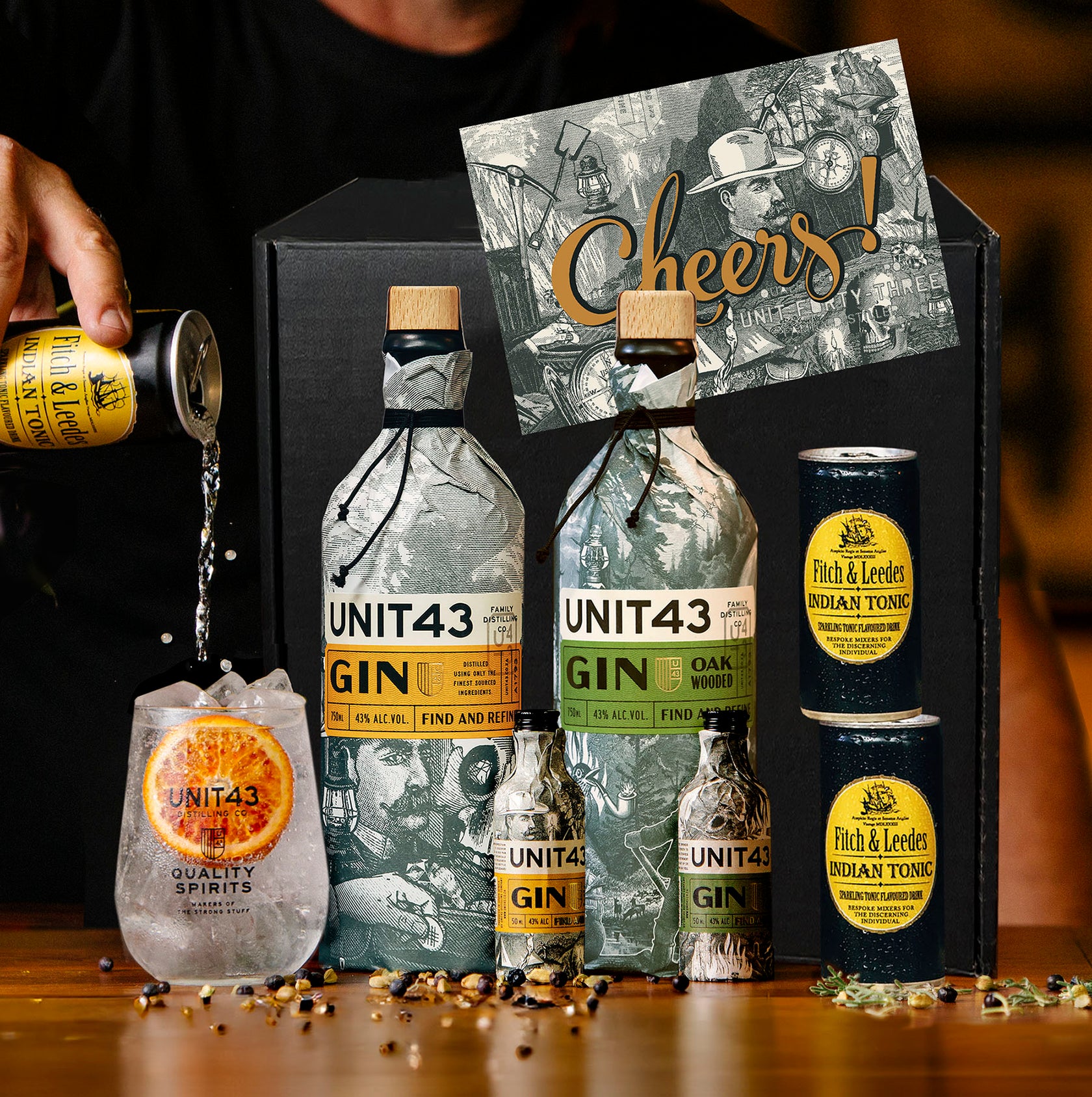 Gin Gift Box: Best of Both – Unit43 Distilling Co