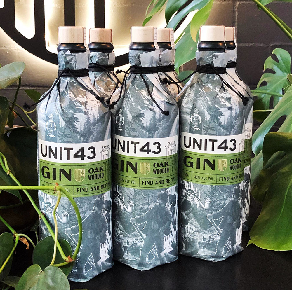 Unit43 Oak Wooded Gin Case: 6 x 750ml + Rugby Schedule + SAVE R400 ...